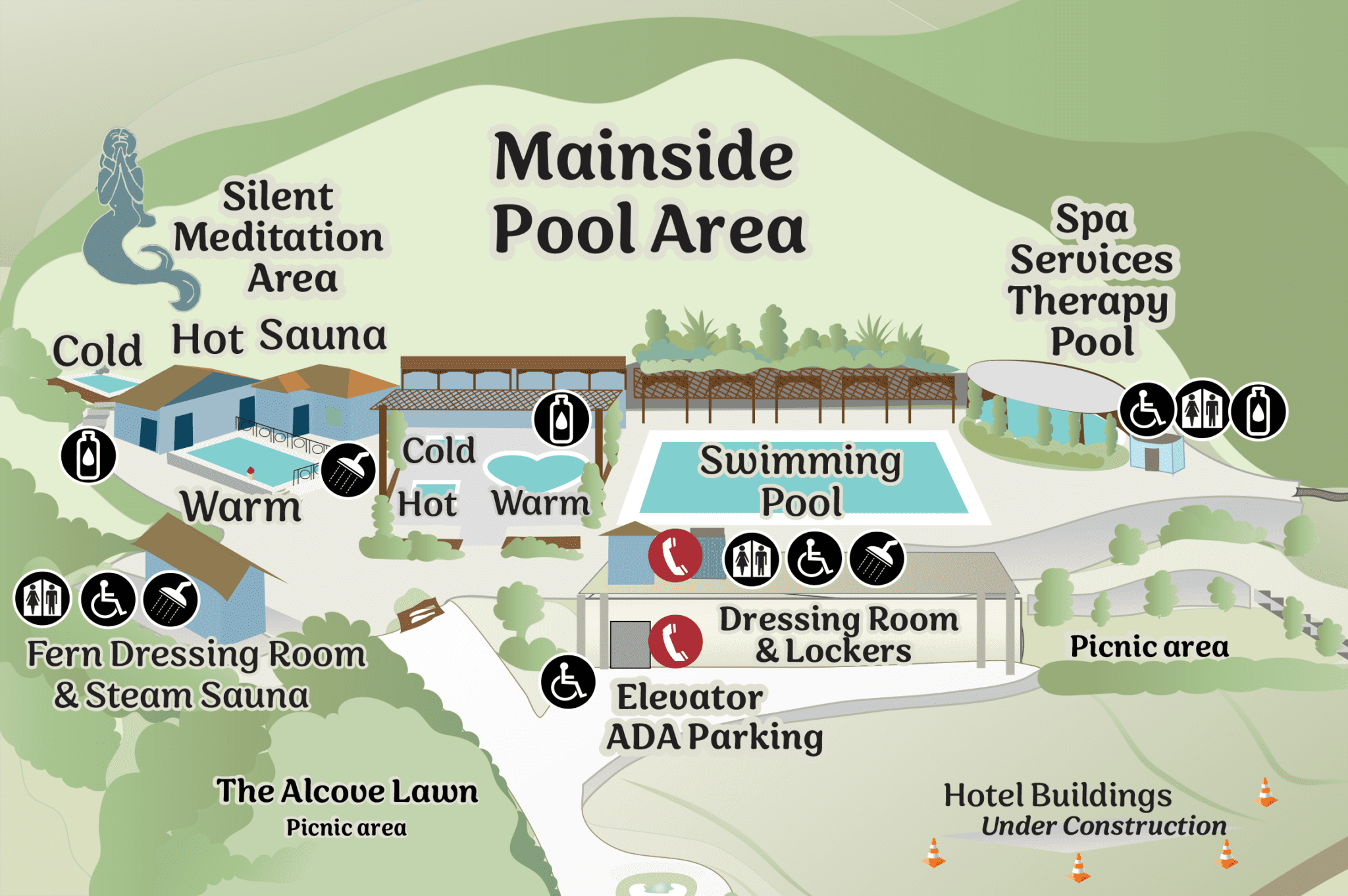 The Pools - Harbin Hot Springs Retreat Center